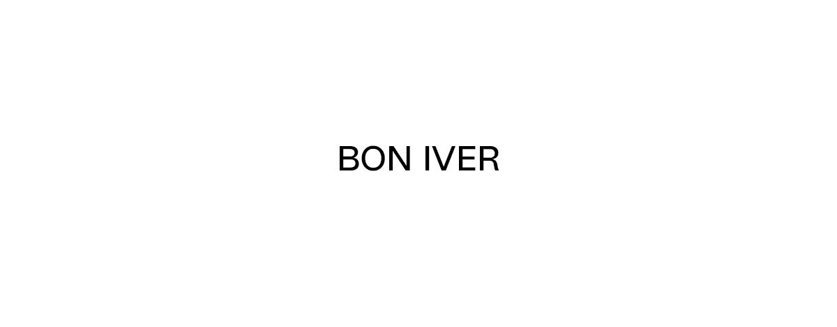 Bon Iver Logo